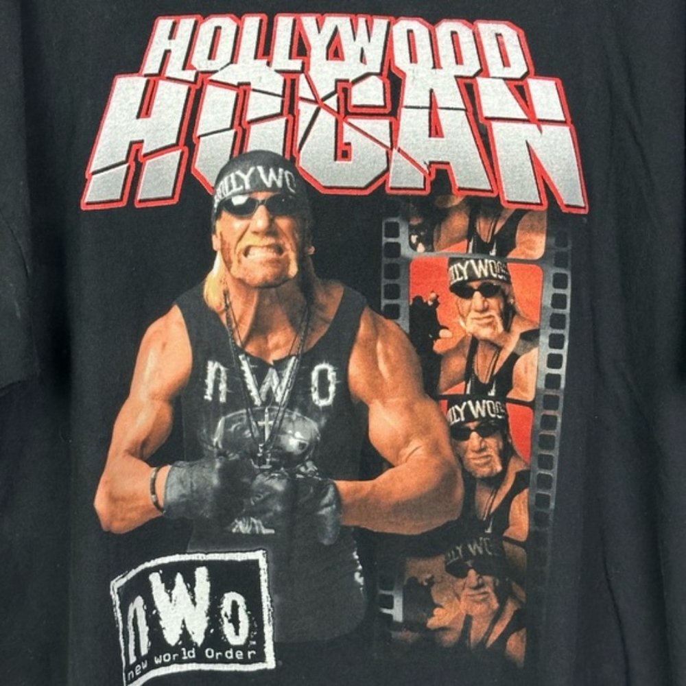 Vintage 90s Wcw Hollywood Hulk Hogan New World Order … - Gem